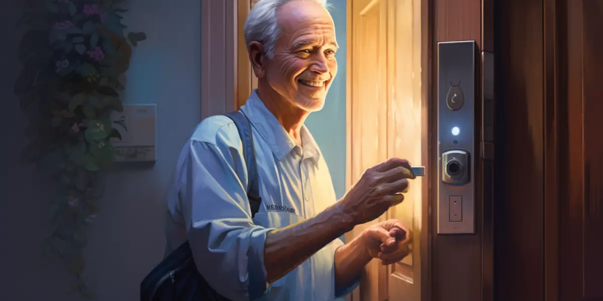 Great Door Security Devices to Protect Seniors Living Alone | Easy Tech ...